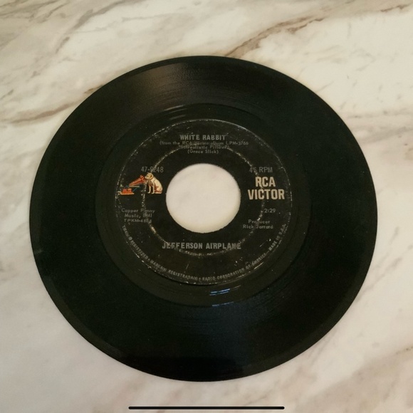 Media | Jefferson Airplane White Rabbit 45 Record | Poshmark